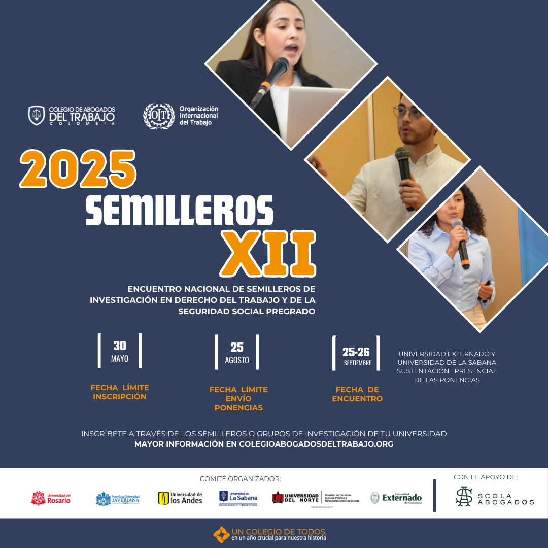 2025 Semilleros XXI » Colegio de Abogados del Trabajo Colombia